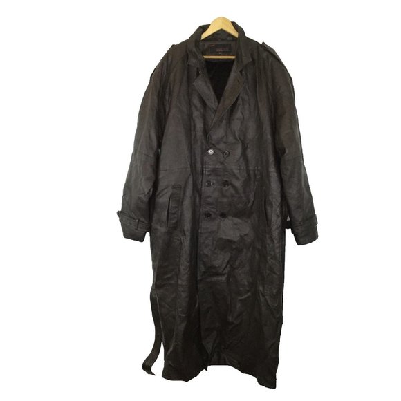Phase Two | Jackets & Coats | Phase Two Leather Trench Coat Men Size ...